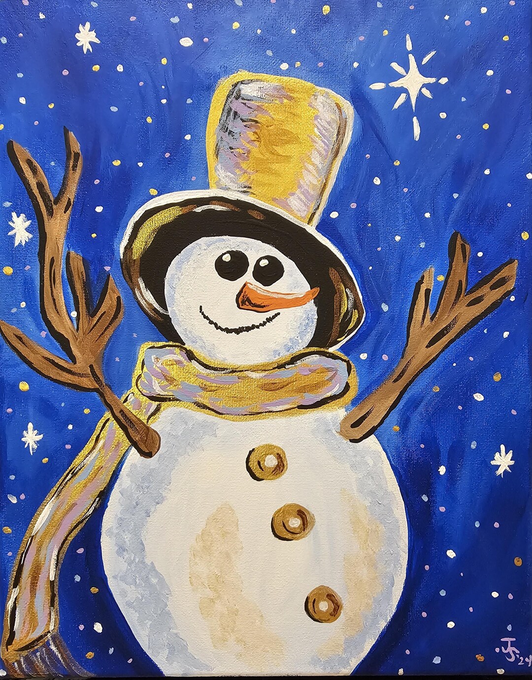 Happy Snowman! Bring a Little Extra Cheer to Your Decor! Great Gift ...