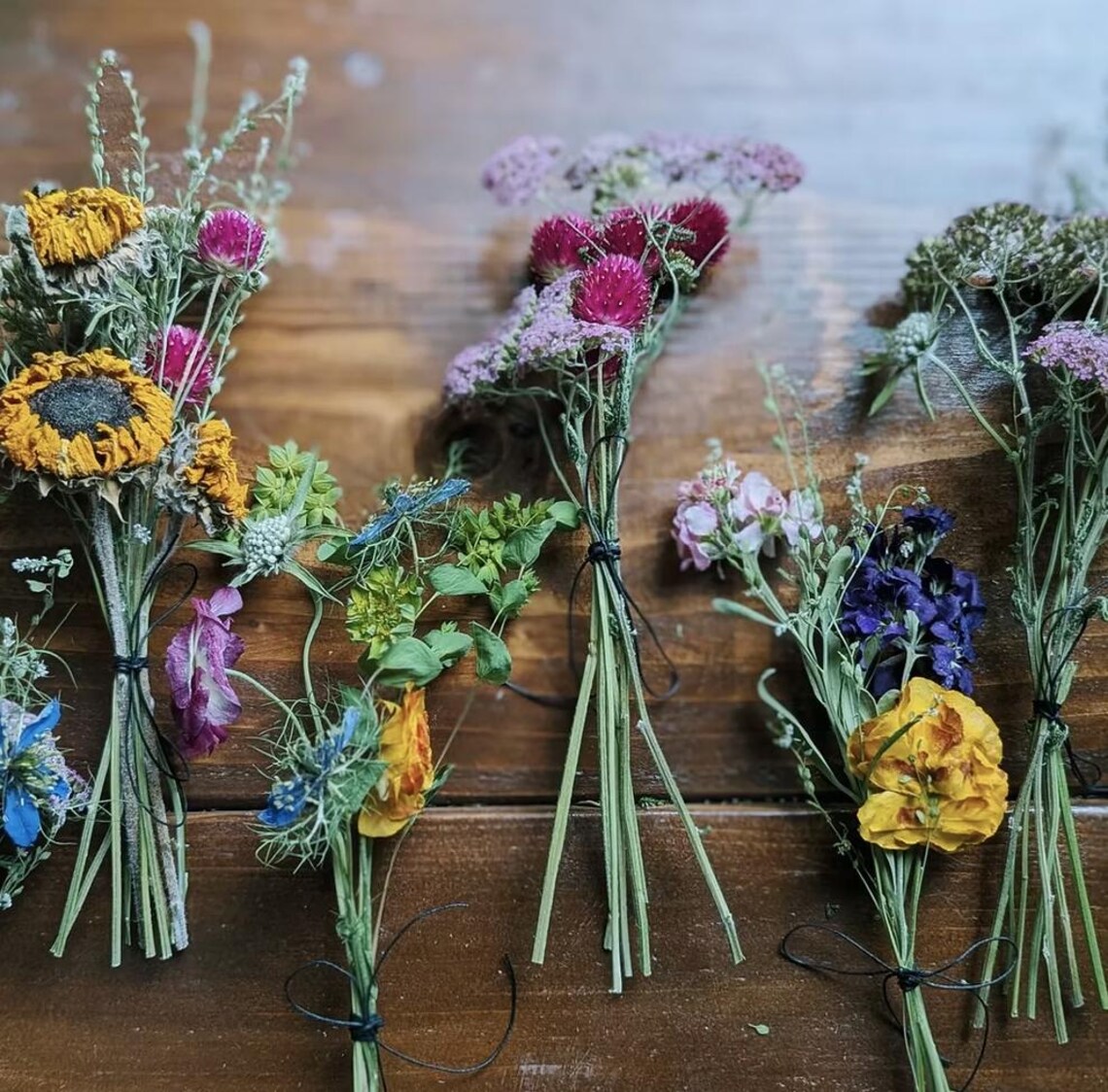 Dried Flower Mini Bundles (set of 3) - Etsy