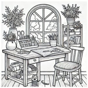 Cozy Coloring Pages - 16 Digital Download Designs for Kids and Adults ...