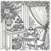 Cozy Winter Coloring Pages: 16 Relaxing Designs (PDF & PNG) - Etsy