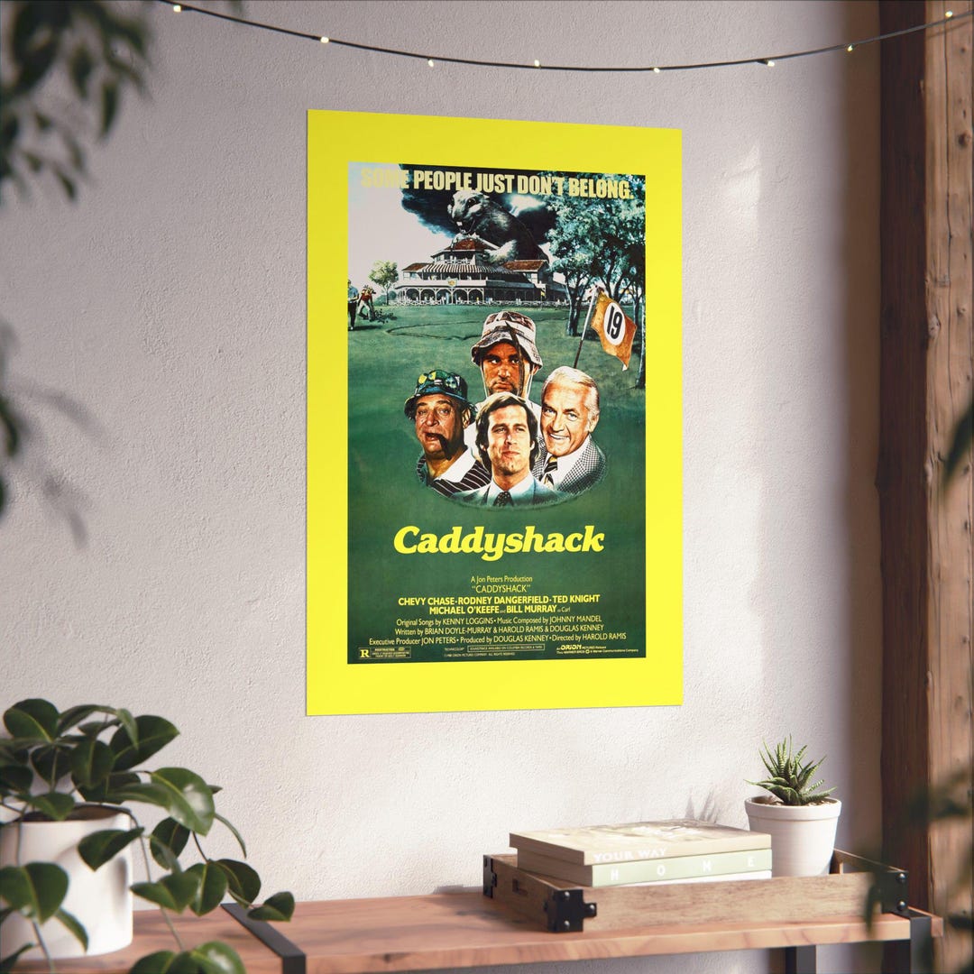 Caddyshack Art Print, Oriental Poster, Asian Wall Decor, Mythical ...