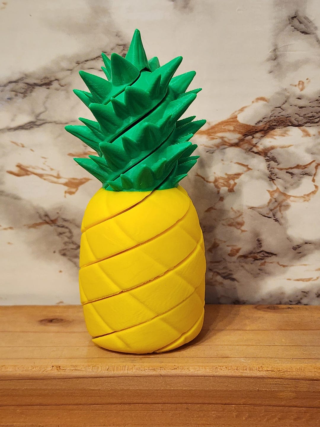 Pineapple Fidget Spiral – Fun, Twistable Desk Toy & Tropical Decor - Etsy