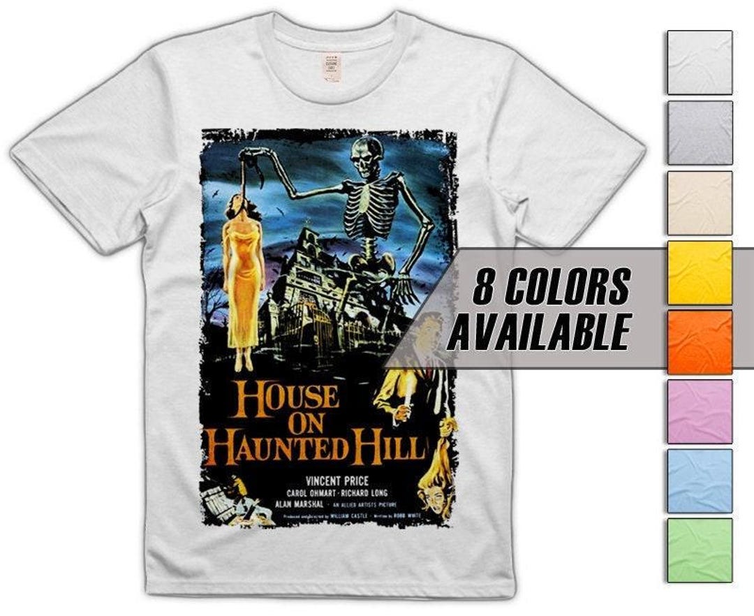 House on Haunted Hill V2 Men's T Shirt All Sizes S-5XL 8 Colors ...