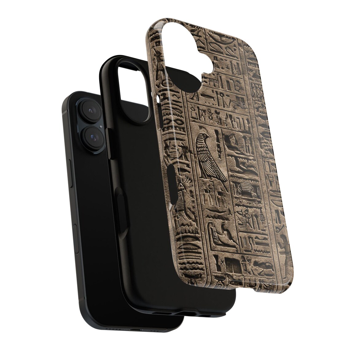 Egyptian Hieroglyphics Stone Tablet Phone Case: Ancient Art Design - Etsy