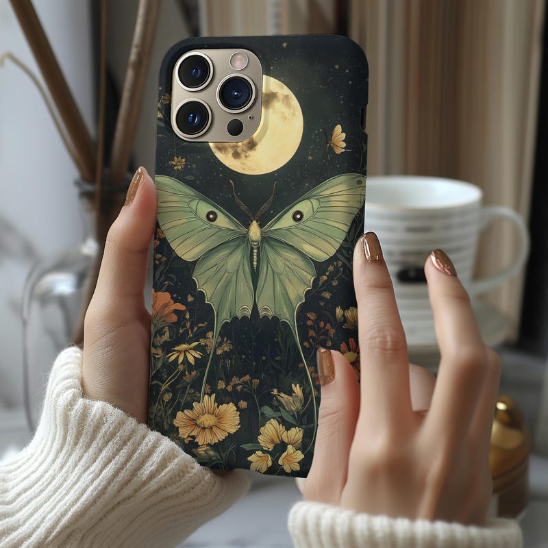 iPhone 14 Luna Moth Case - Etsy UK