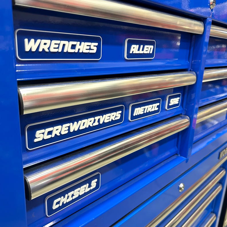 Organized Toolbox Labels for Garage and Workshop Storage! - Etsy