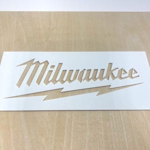 Milwaukee Tool Stencil for Workshop & Tool Projects - Etsy