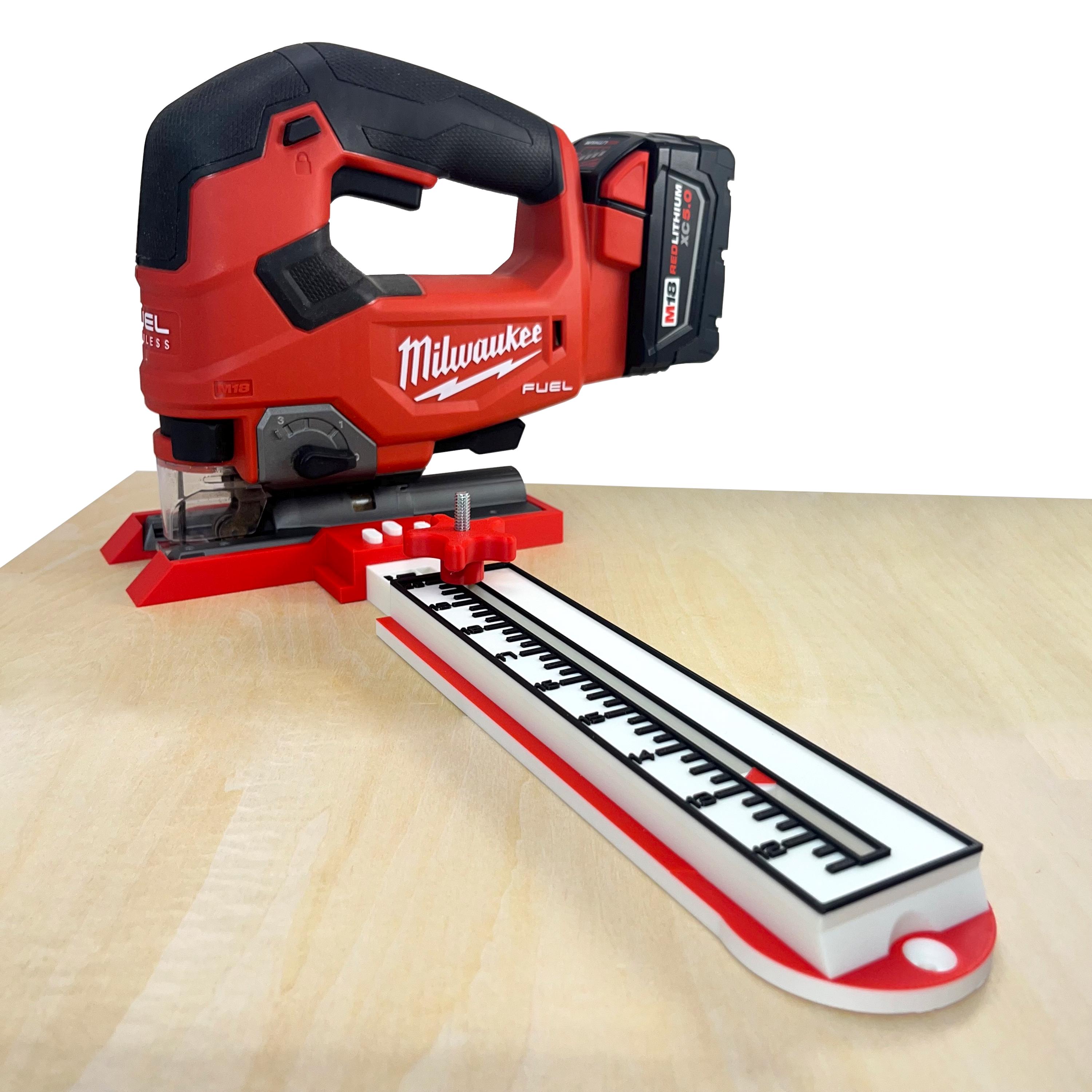 Milwaukee Jig Saw Circle Cutting Guide: 6-40 Inch Cuts (M18 or M12 ...