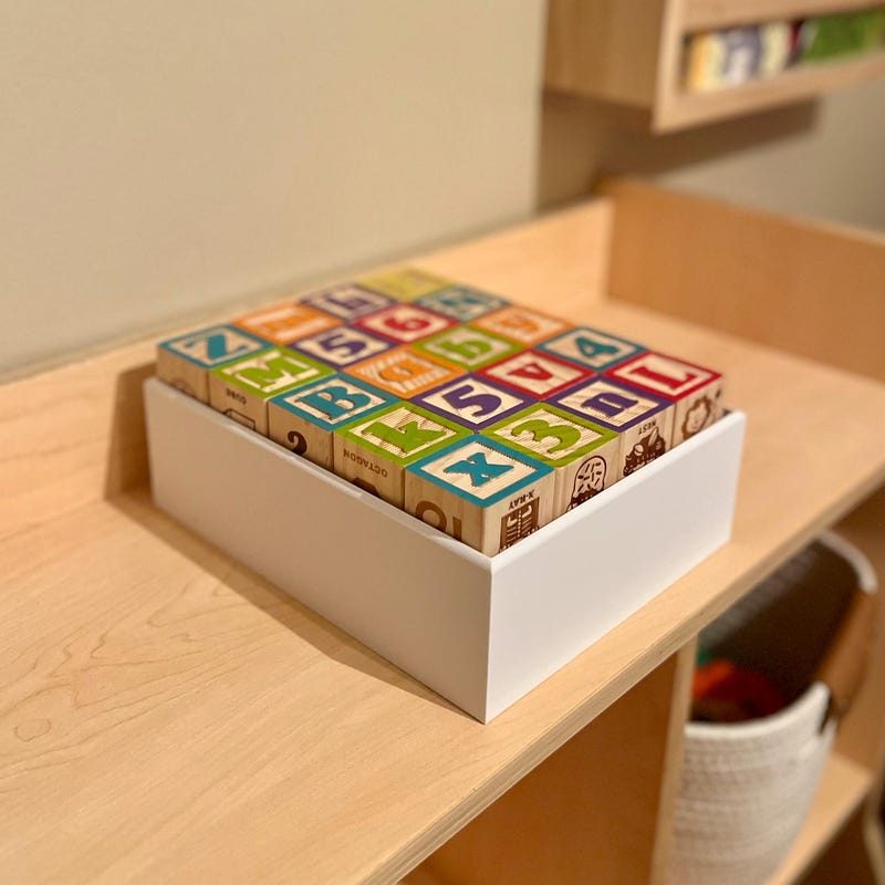 Personalized Building Blocks Storage Box - Etsy