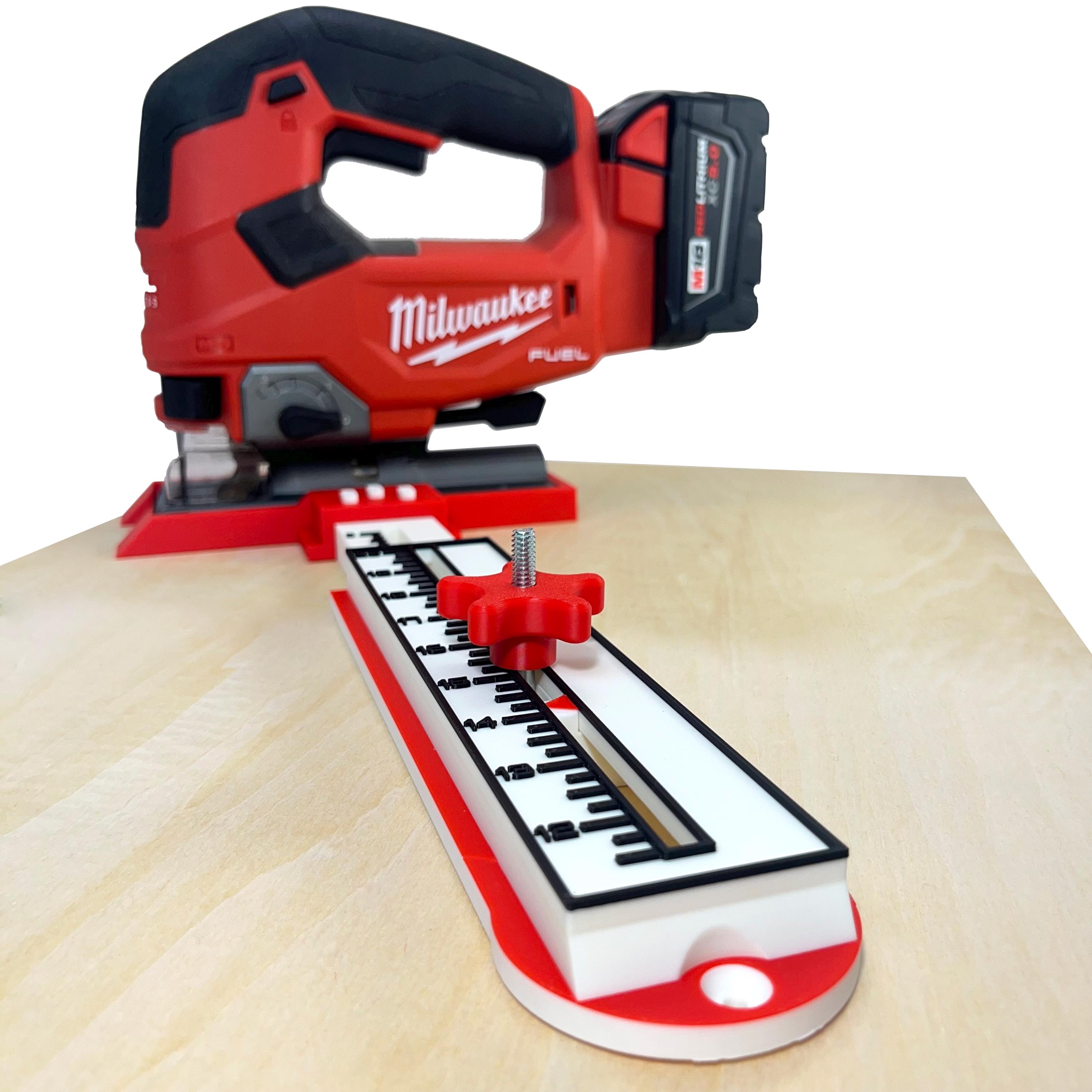 Milwaukee Jig Saw Circle Cutting Guide: 6-40 Inch Cuts (M18 or M12 ...
