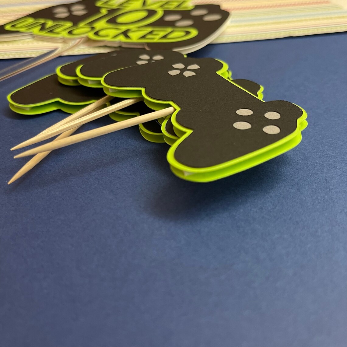 Video Game Cake Topper Personalized Cake Topper Gamer | Etsy