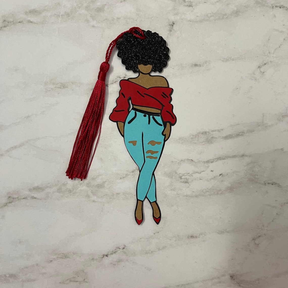 Stacy Bookmark African-american Bookmark Black Girls Read | Etsy