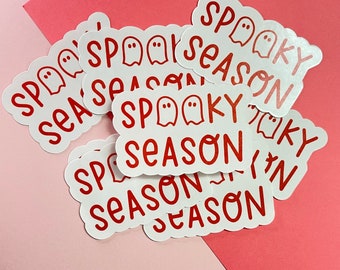 Spooky Season Sticker - Etsy