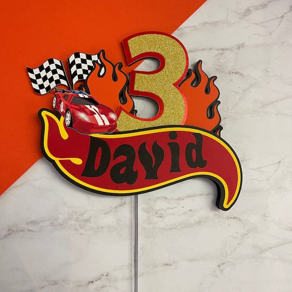Race Cake Topper Personalized Cake Topper 3D Cake Topper - Etsy