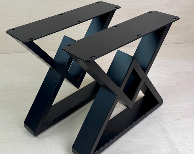 16 Inch Metal Coffee Table Legs DIY Steel Legs Diamond Shape for Table ...