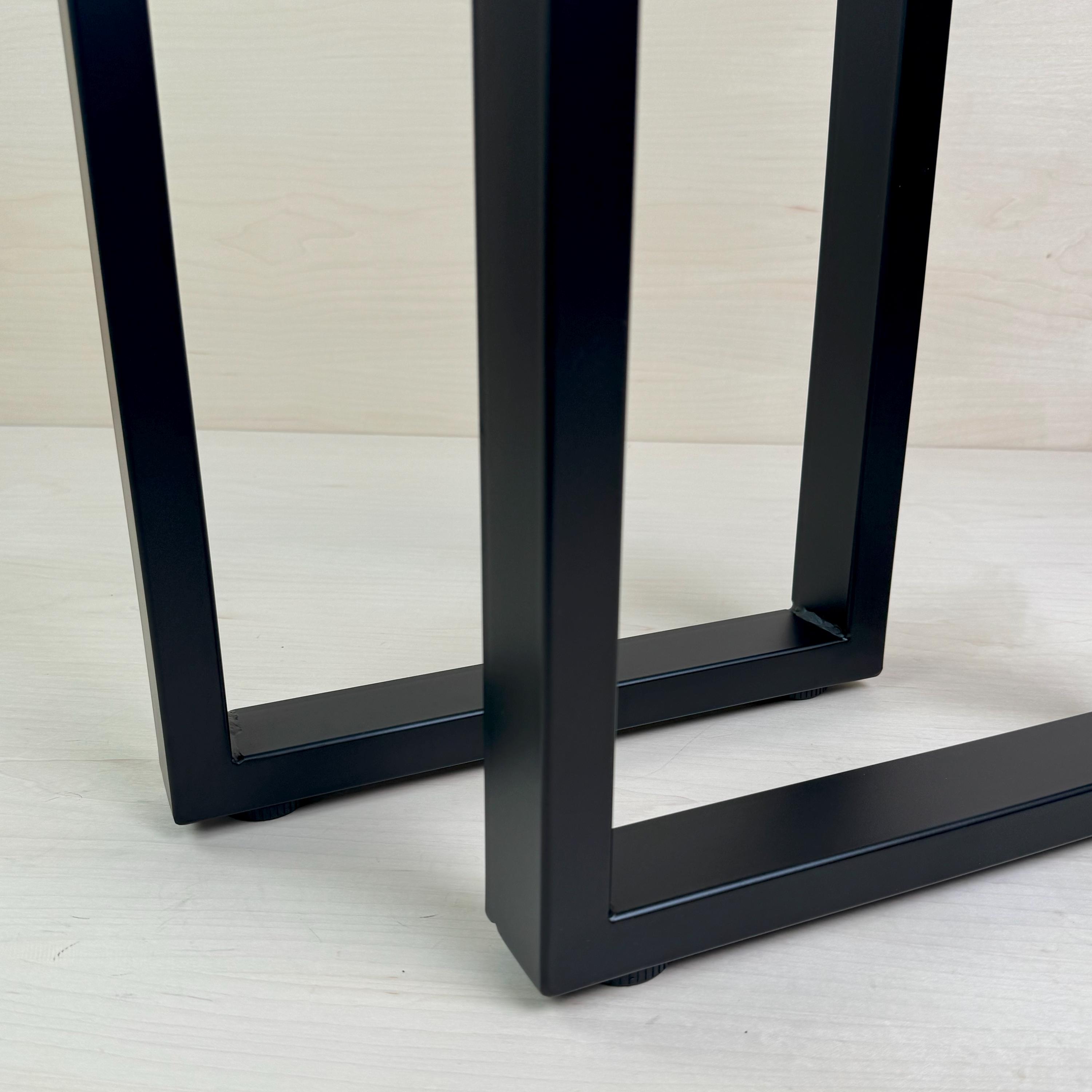 H 16 Inch Metal Coffee Table Legs DIY Square Frame Table Leg 2 Pcs - Etsy