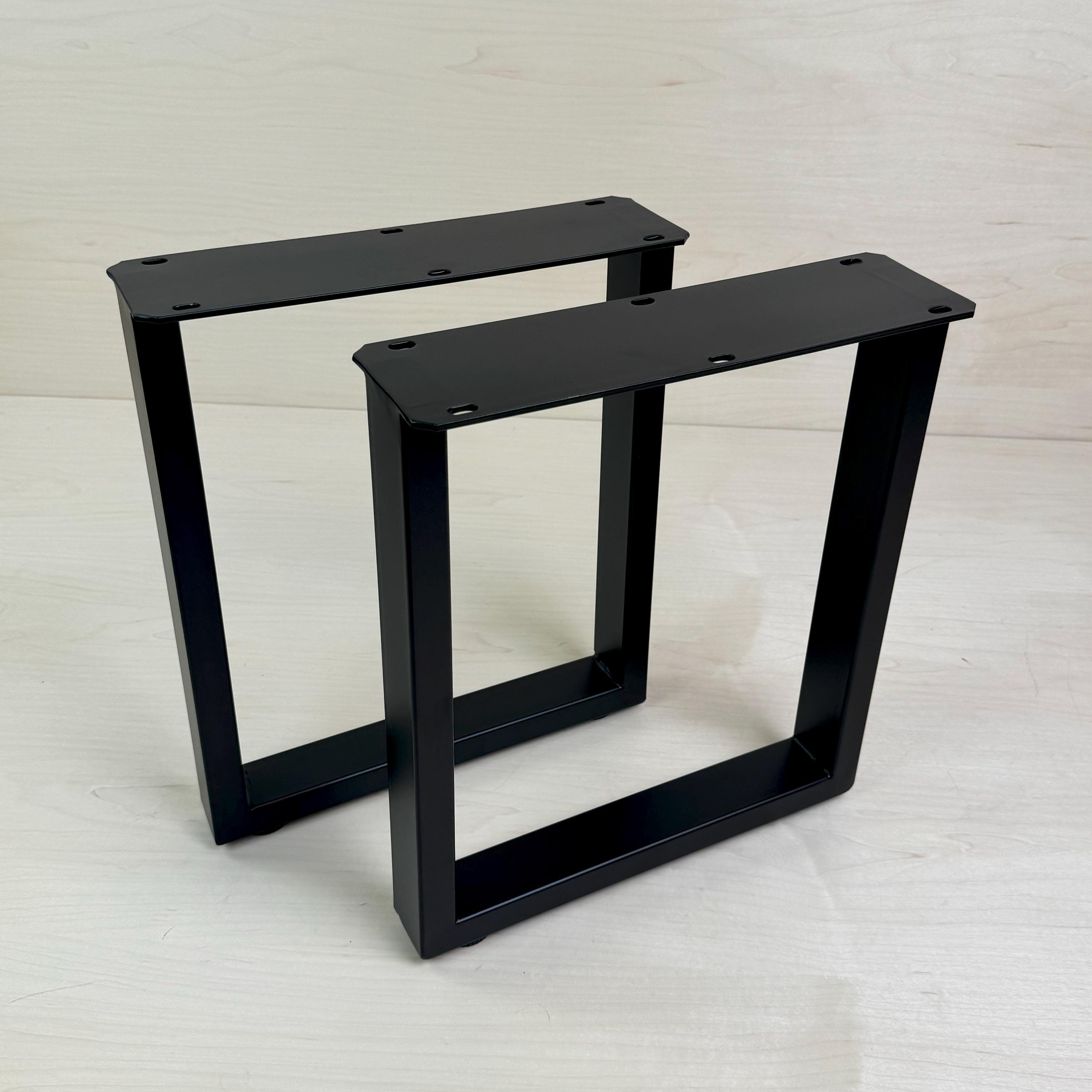 H 16 Inch Metal Coffee Table Legs DIY Square Frame Table Leg 2 Pcs - Etsy