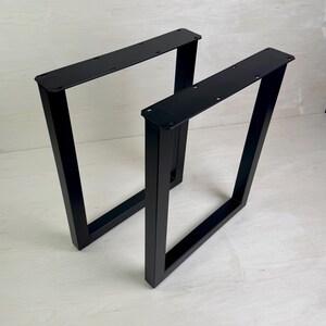 H 28 Inch Dining Table Legs DIY Square Frame Table Leg 2 Pcs - Etsy