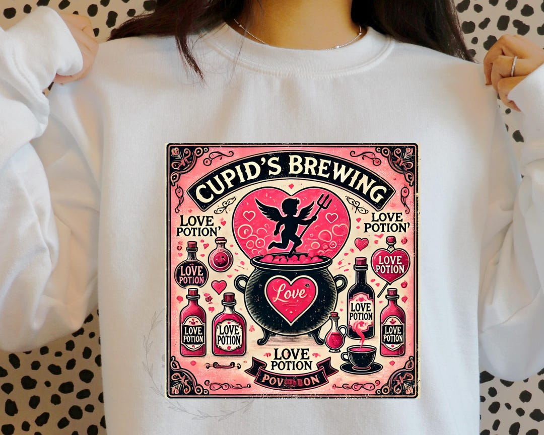 Cupid's Brewing Co Png, Retro Valentine Png, Womens Valentine Svg ...