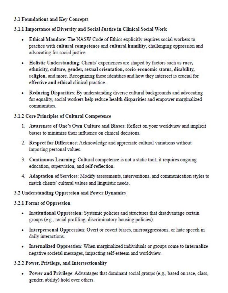 LCSW Exam Summary Notes: 67 Pages of Essential Content for Exam Success ...