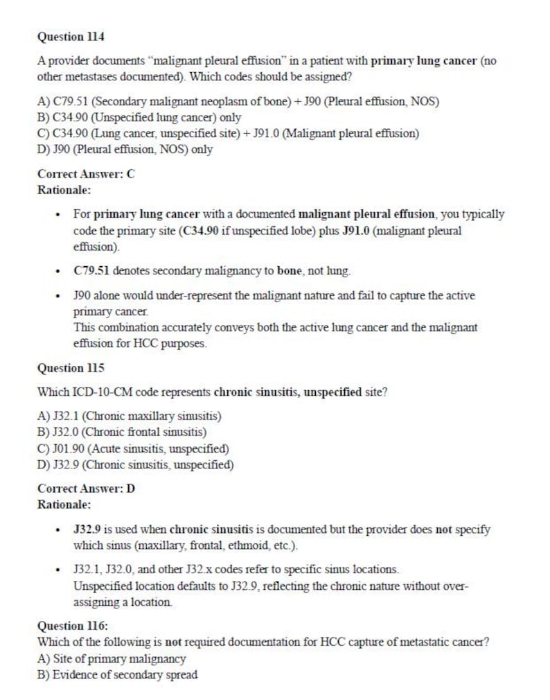 AAPC CRC 2025 Practice Exam | 250 Questions With Rationale - Etsy