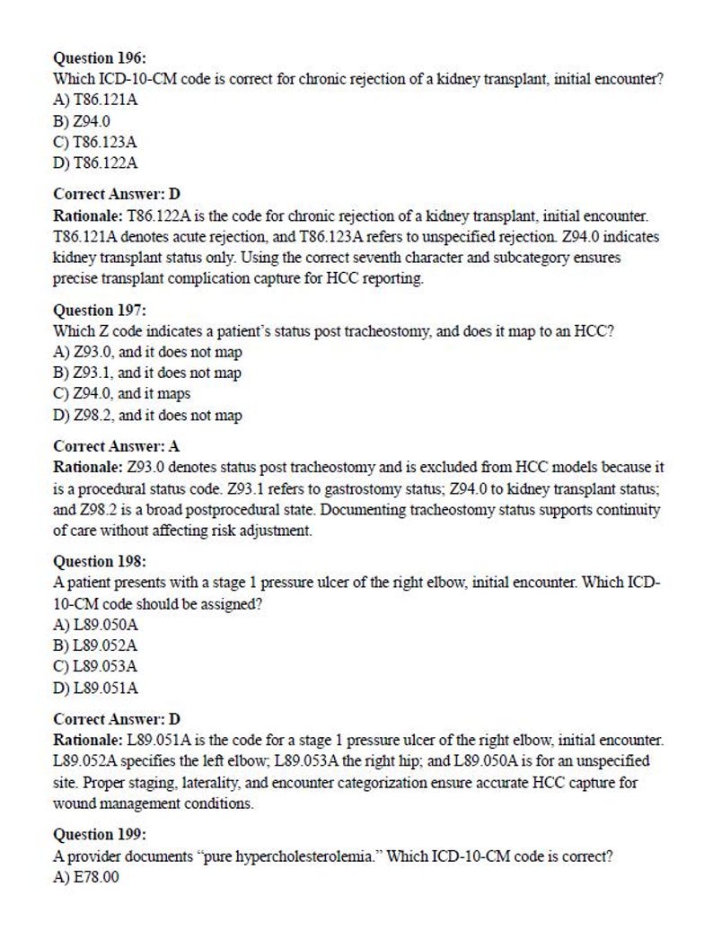 AAPC CRC 2025 Practice Exam | 250 Questions With Rationale - Etsy