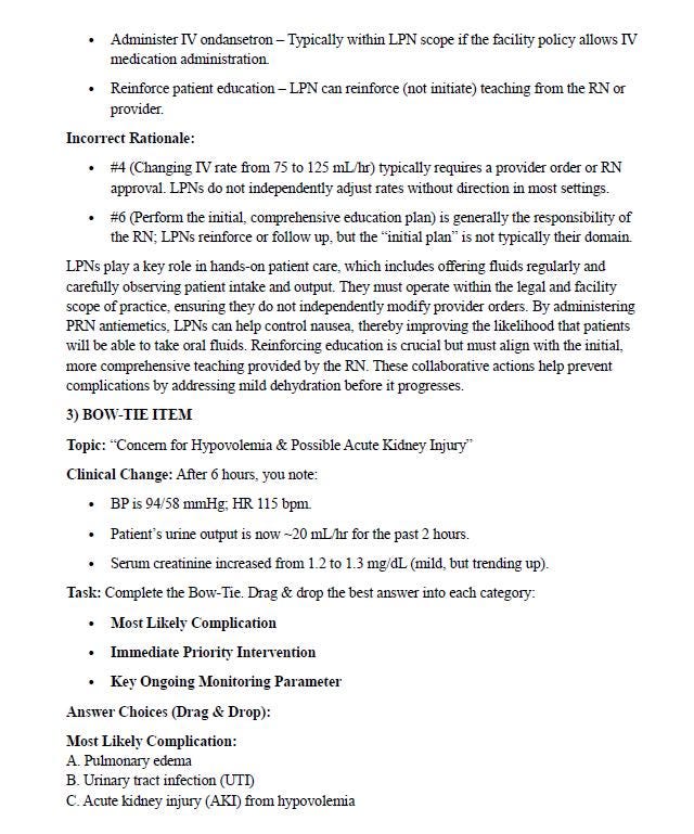 NCLEX-PN Next Gen Practice Questions – 20 Scenarios | 124 Pages of ...
