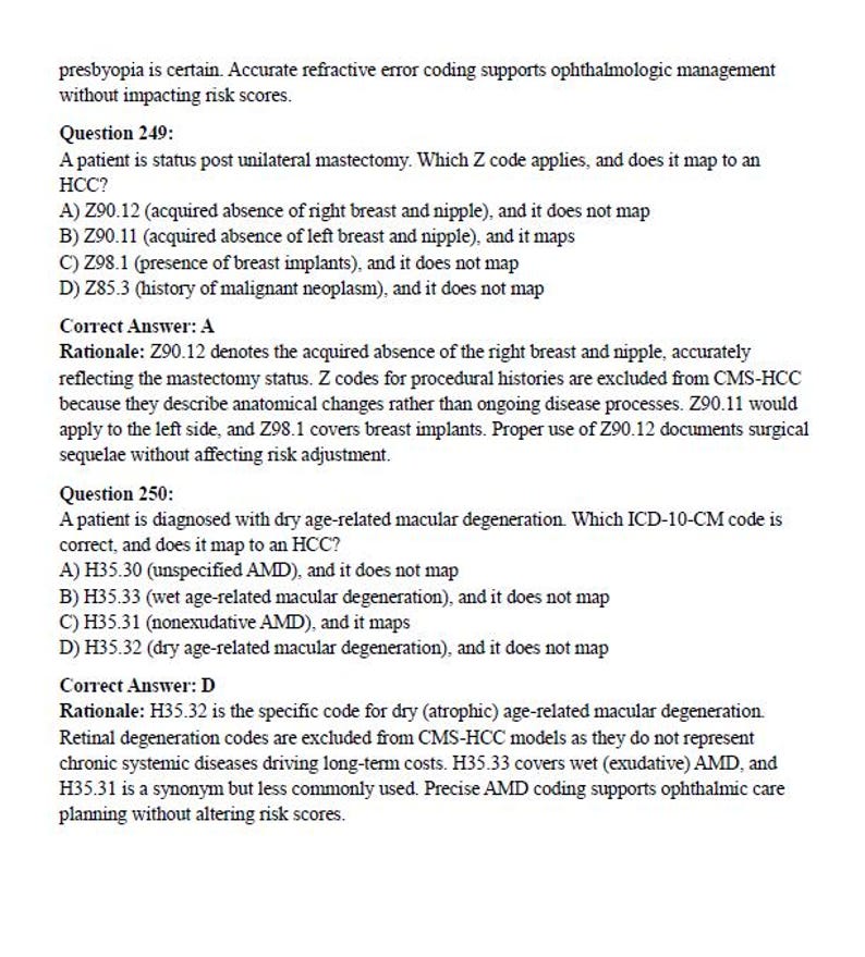 AAPC CRC 2025 Practice Exam | 250 Questions With Rationale - Etsy
