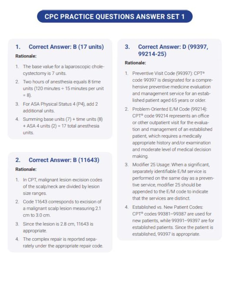 AAPC CPC 2026 | 600 Practice Questions - Etsy Canada