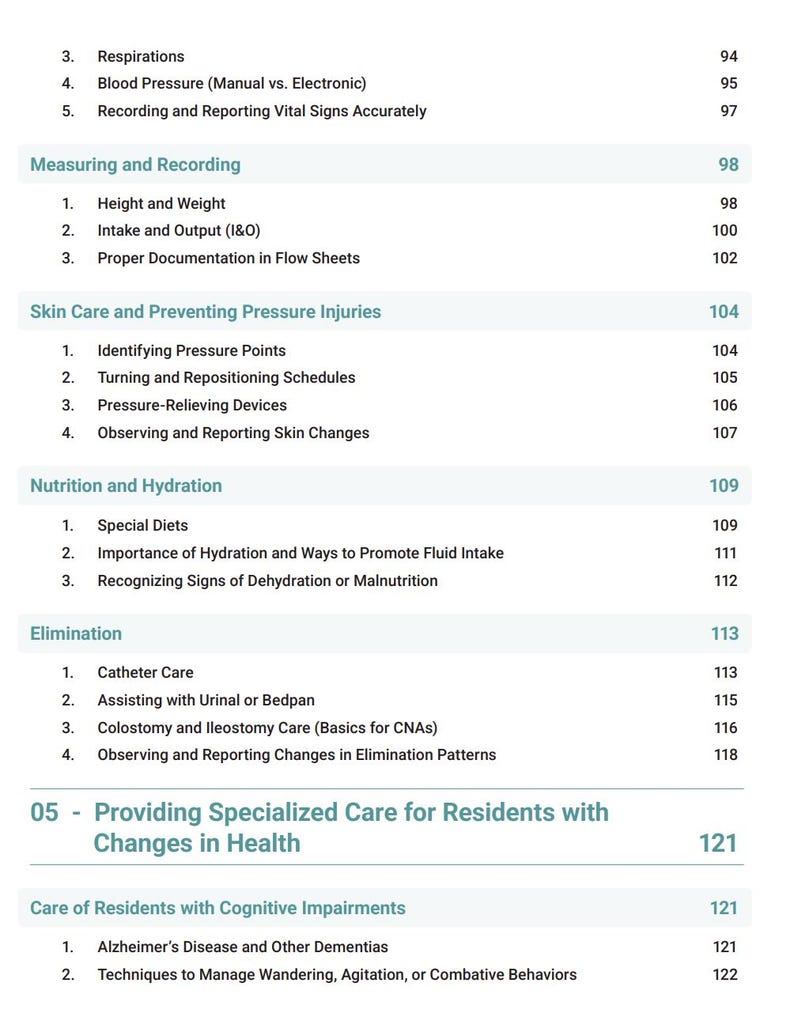 CNA Exam Study Guide Ebook: Mock Exams, Cheat Sheet (2026) - Etsy