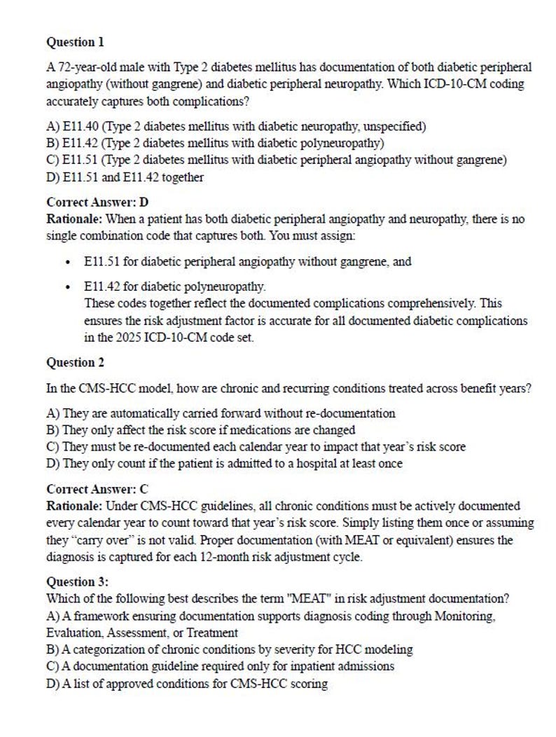 AAPC CRC 2025 Practice Exam | 250 Questions With Rationale - Etsy