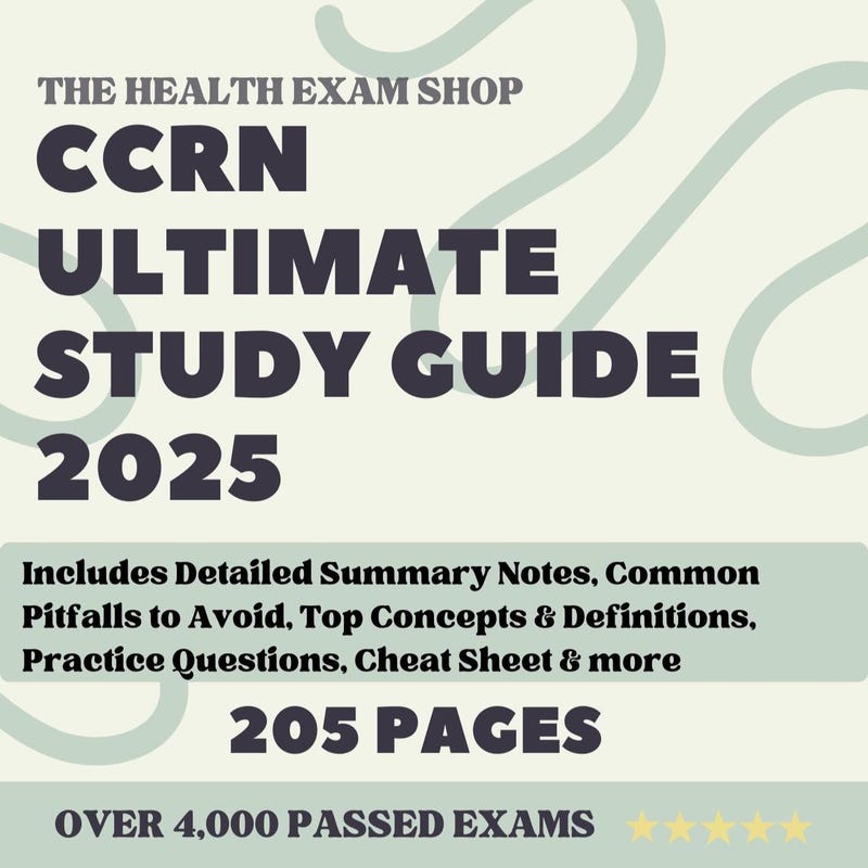 Ccrn Review - Etsy