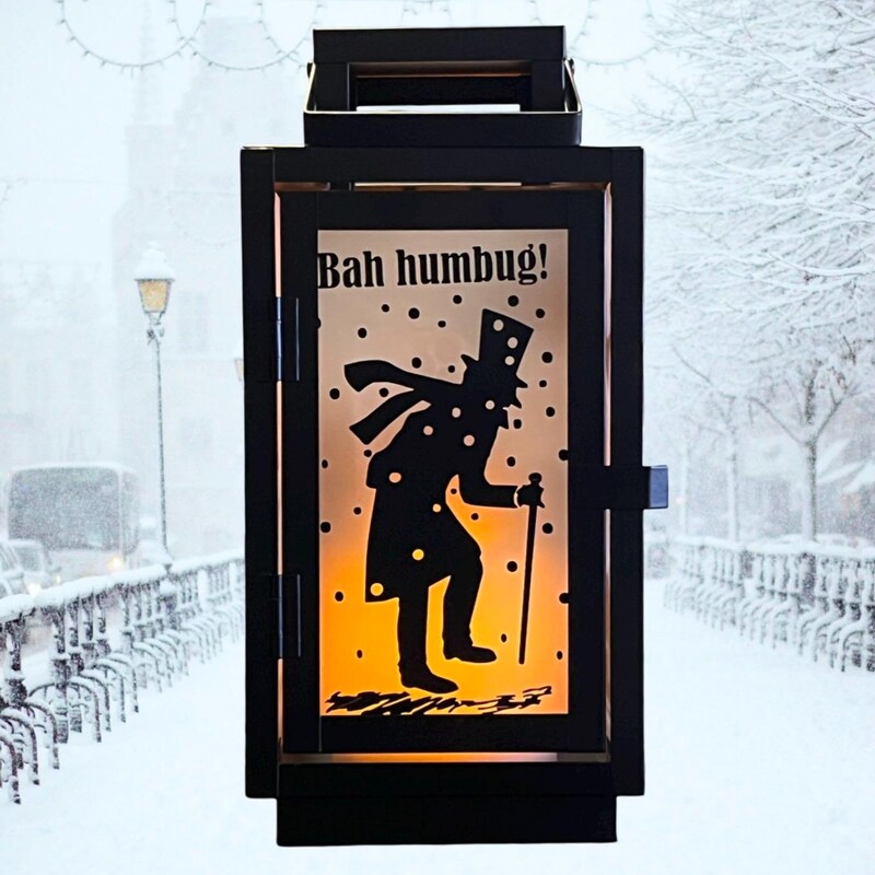 Scrooge Silhouette - Etsy