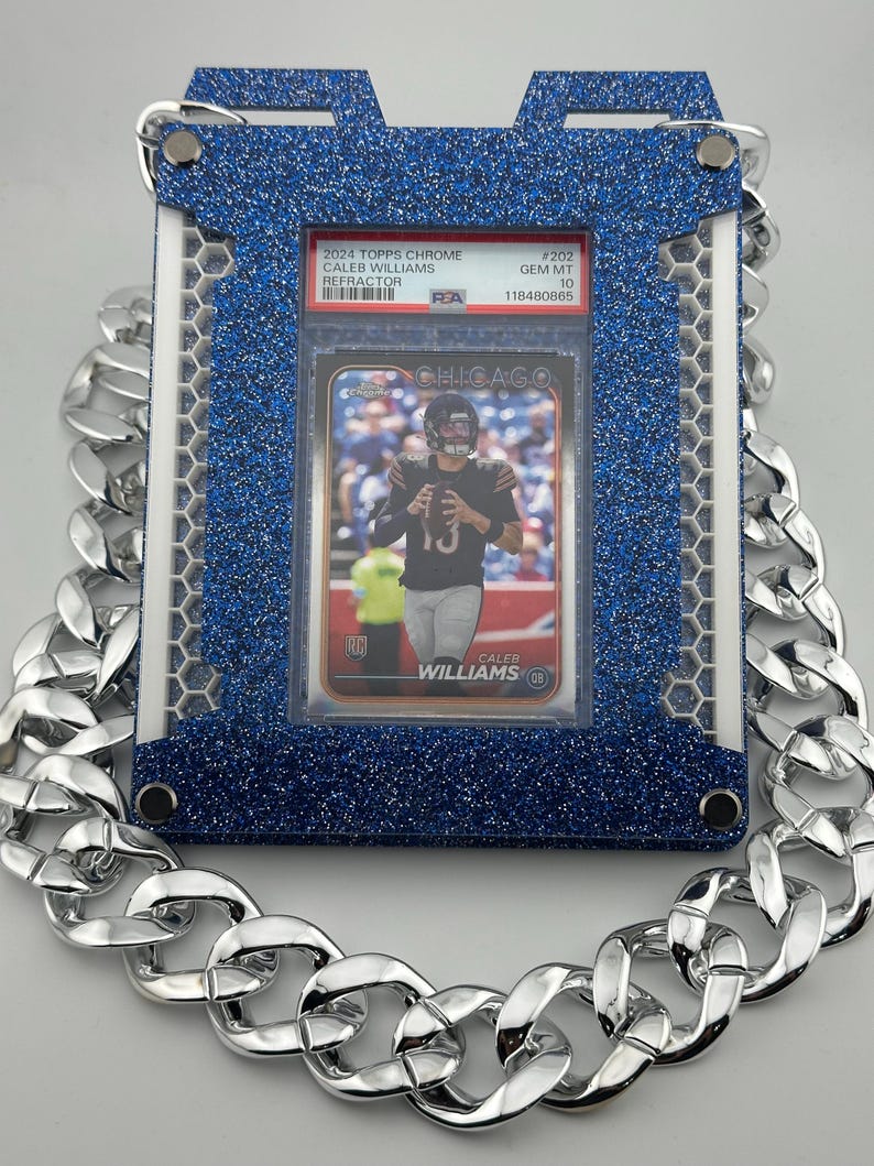 Wearable Card Holder Chain for PSA BGS CGC Slabs – Show off Sports or ...