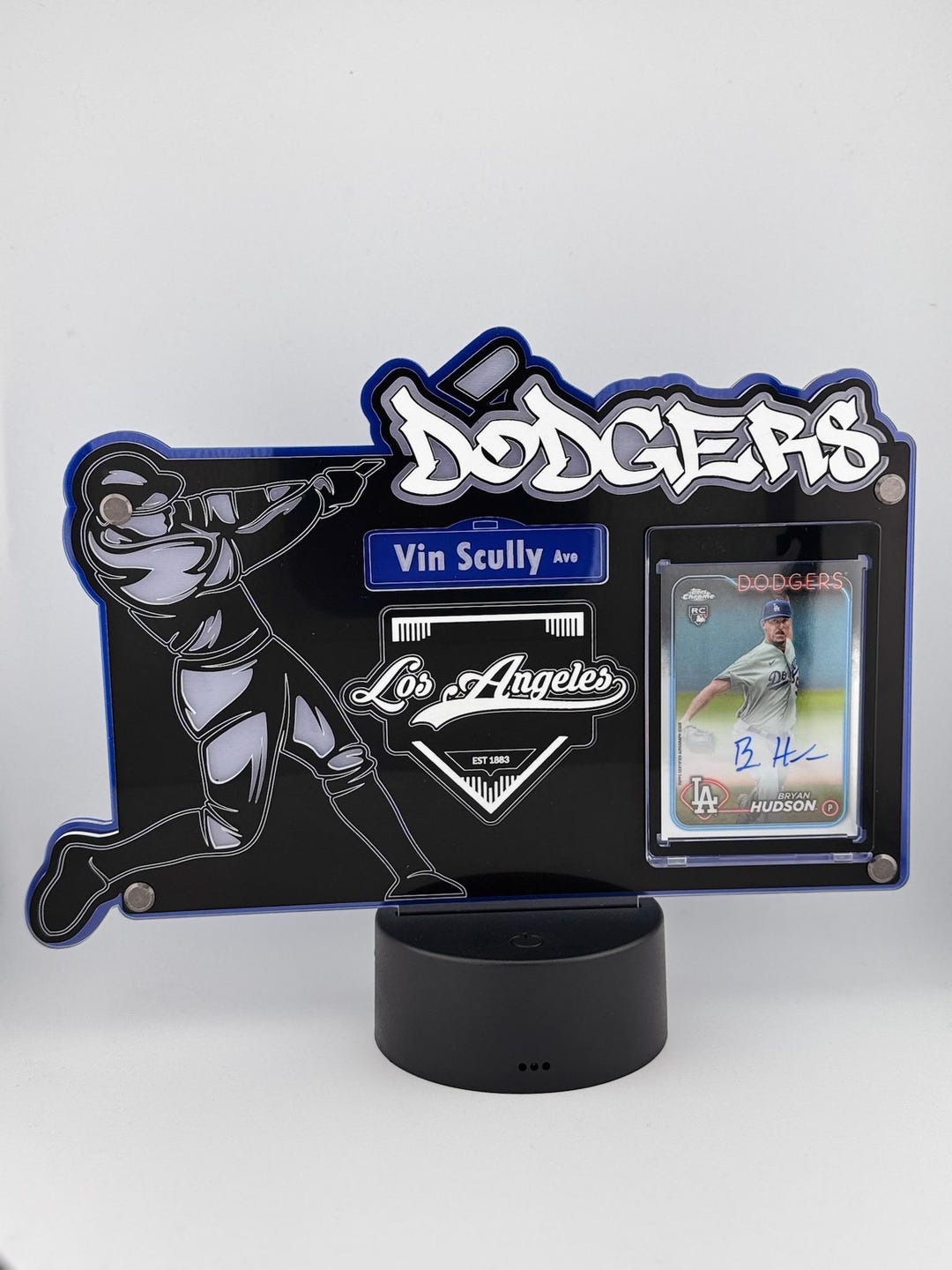 Baseball Card Frame | Trading Card Display | Sports Card Holder | Mount ...