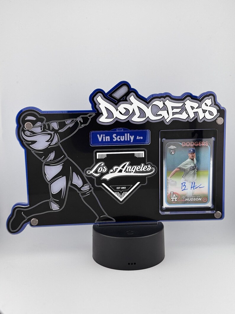 Baseball Card Frame | Trading Card Display | Sports Card Holder | Mount ...