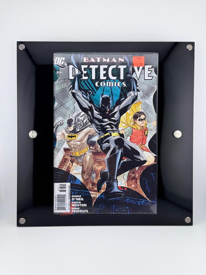 Comic Book Display Frame | Comic Holder | Wall Mount Collectible Case ...