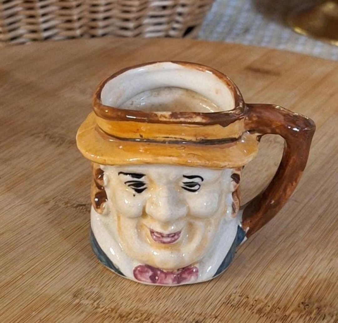 Vintage Japan Toby Mug Farmer Giles - Etsy