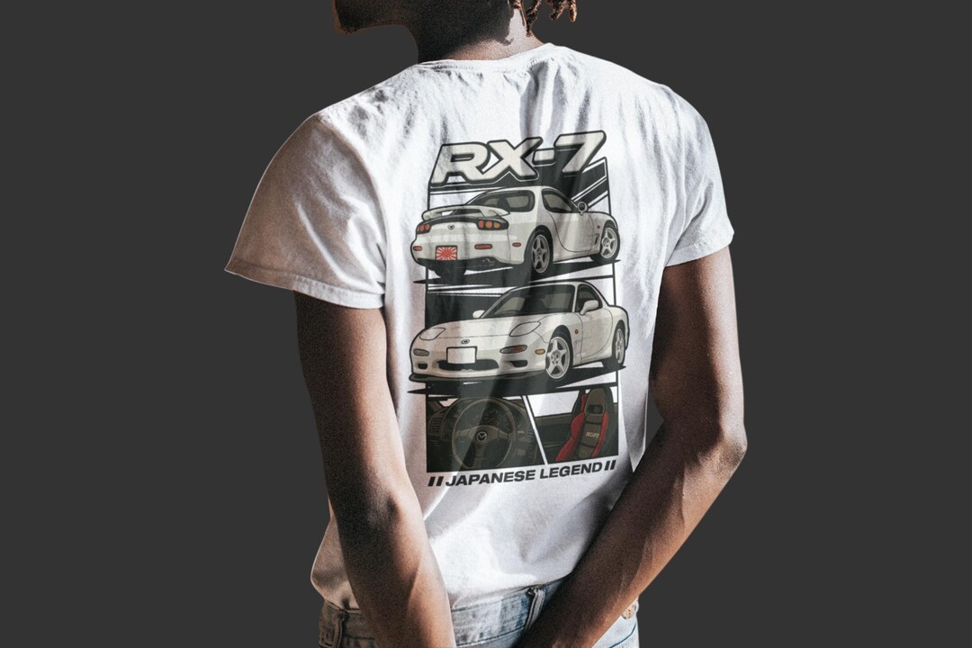 Mazda FD RX7 Shirt, Car Guy, JDM, Rotary Engine - Etsy