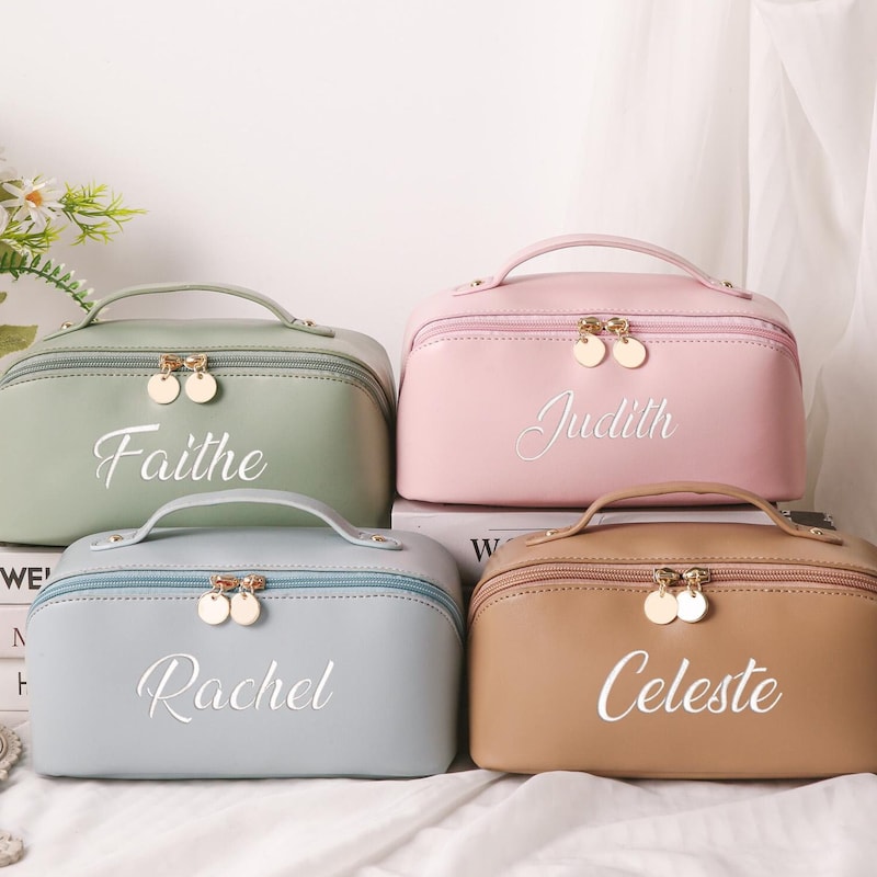 Personalized Makeup Bag - Etsy