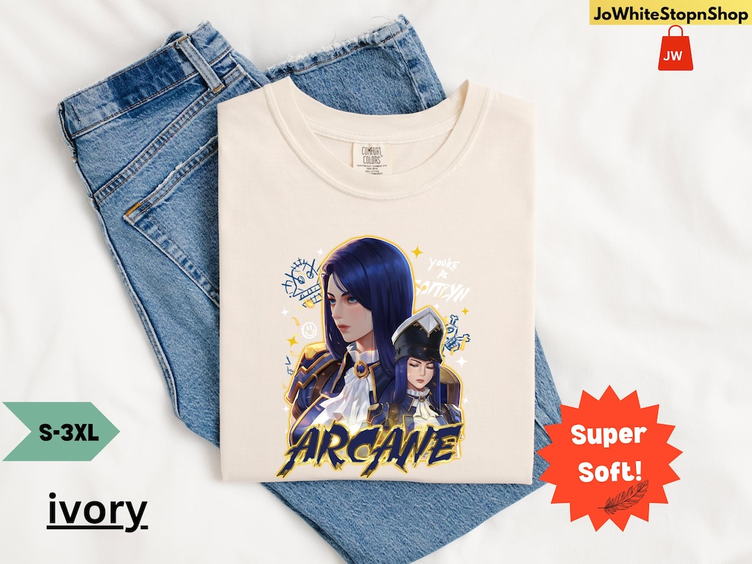 Jinx Arcane Arcane Merch Arcane Vi Arcane Jinx Arcane Sweatshirt Arcane ...