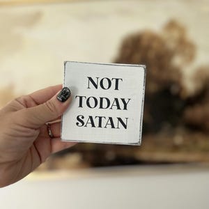 Mini Sign, Mini Desk Sign, Desk Decor, Office Decor, Humor Saying on ...
