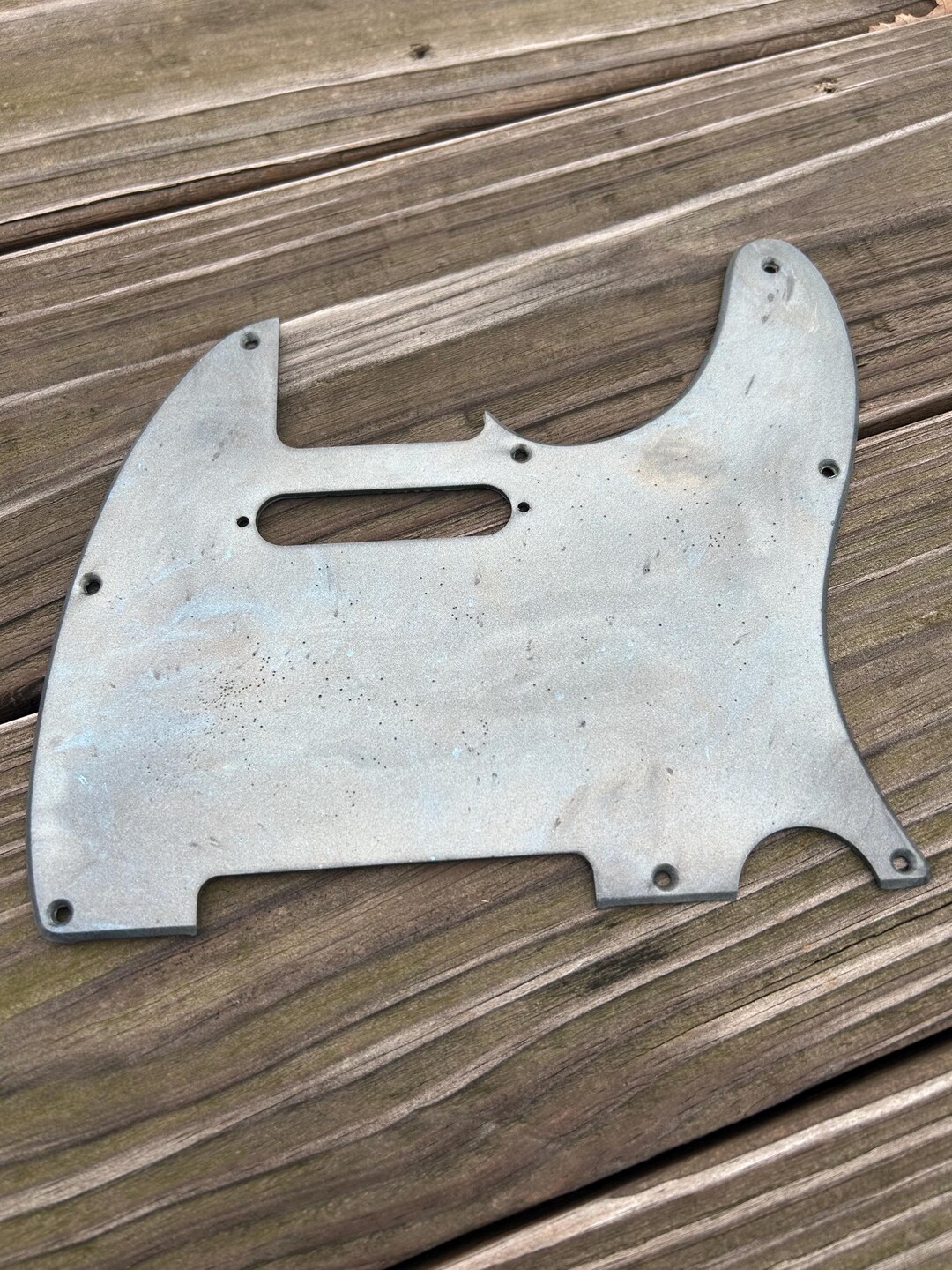 Telecaster Style Pickguard Gray Stone Epoxy - Etsy
