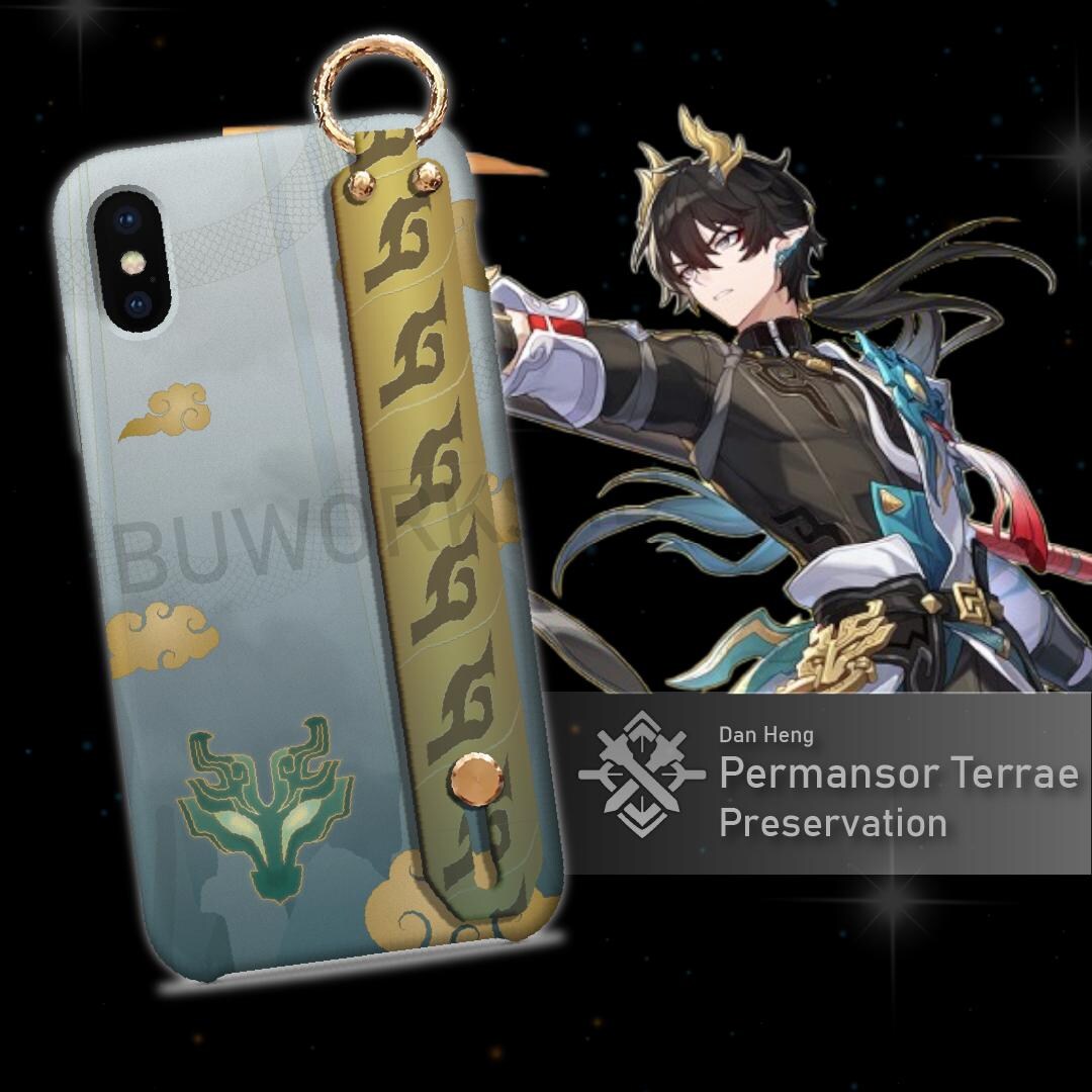 Honkai Star Rail Phone Case With Hand Strap – Dan Heng Permansor Terrae ...