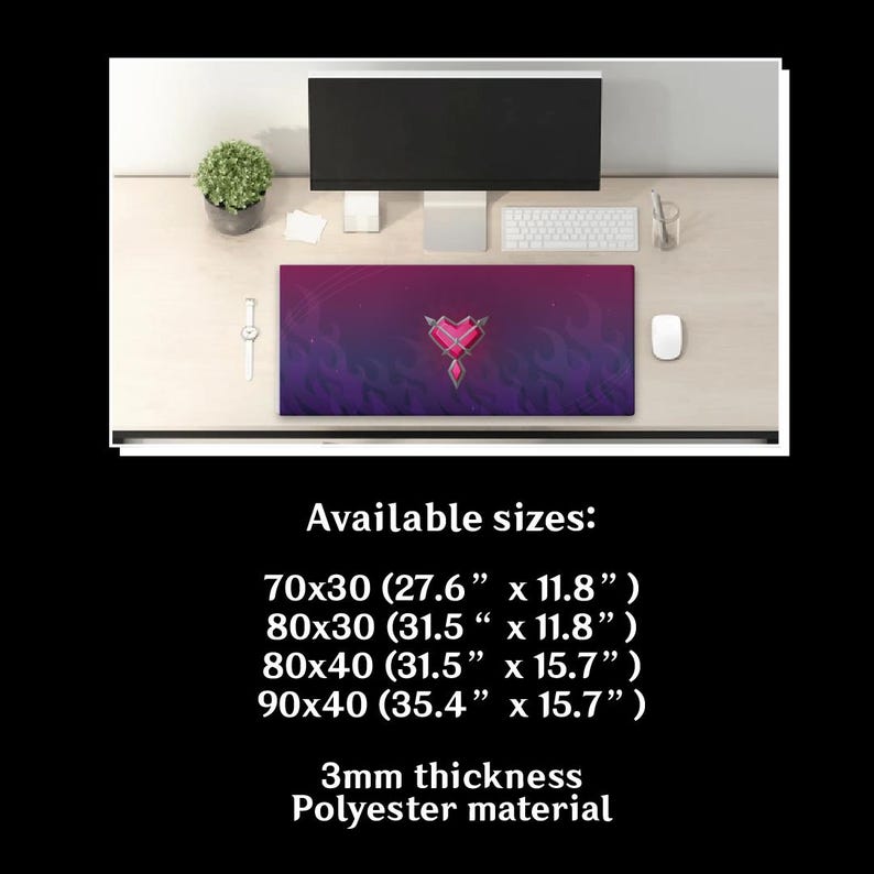 Xilonen Genshin Impact Deskmat Mousepad | Anime Gaming Desk Mat | XXL ...