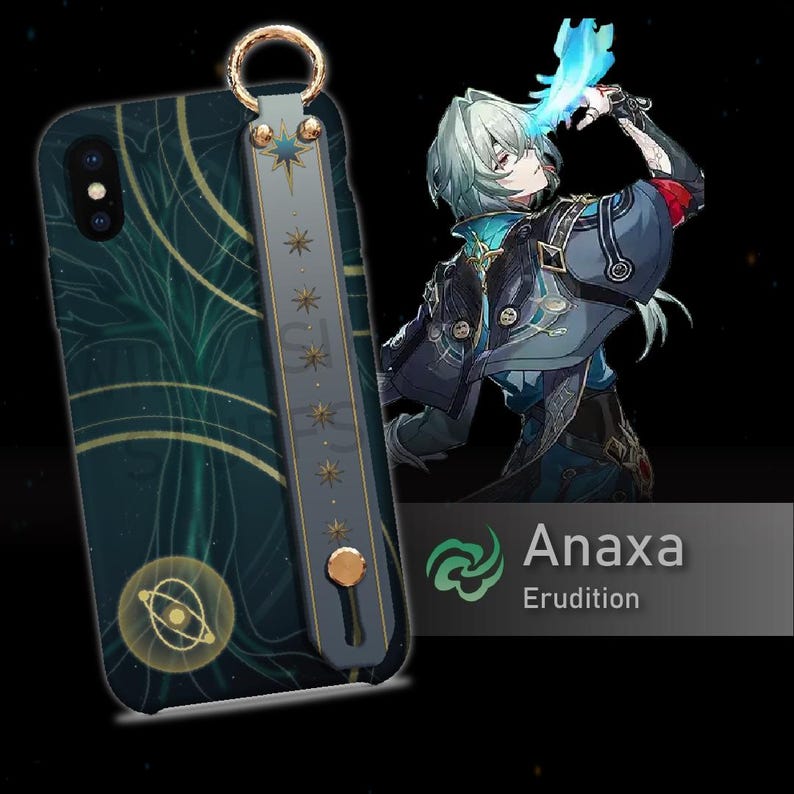 Honkai Star Rail Phone Case With Hand Strap – Durable Anaxa Aesthetic ...