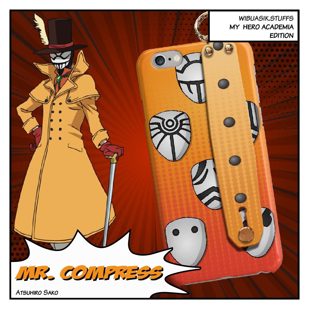 Villain Compress Phone Case Superhero Academy Anime Design Durable ...