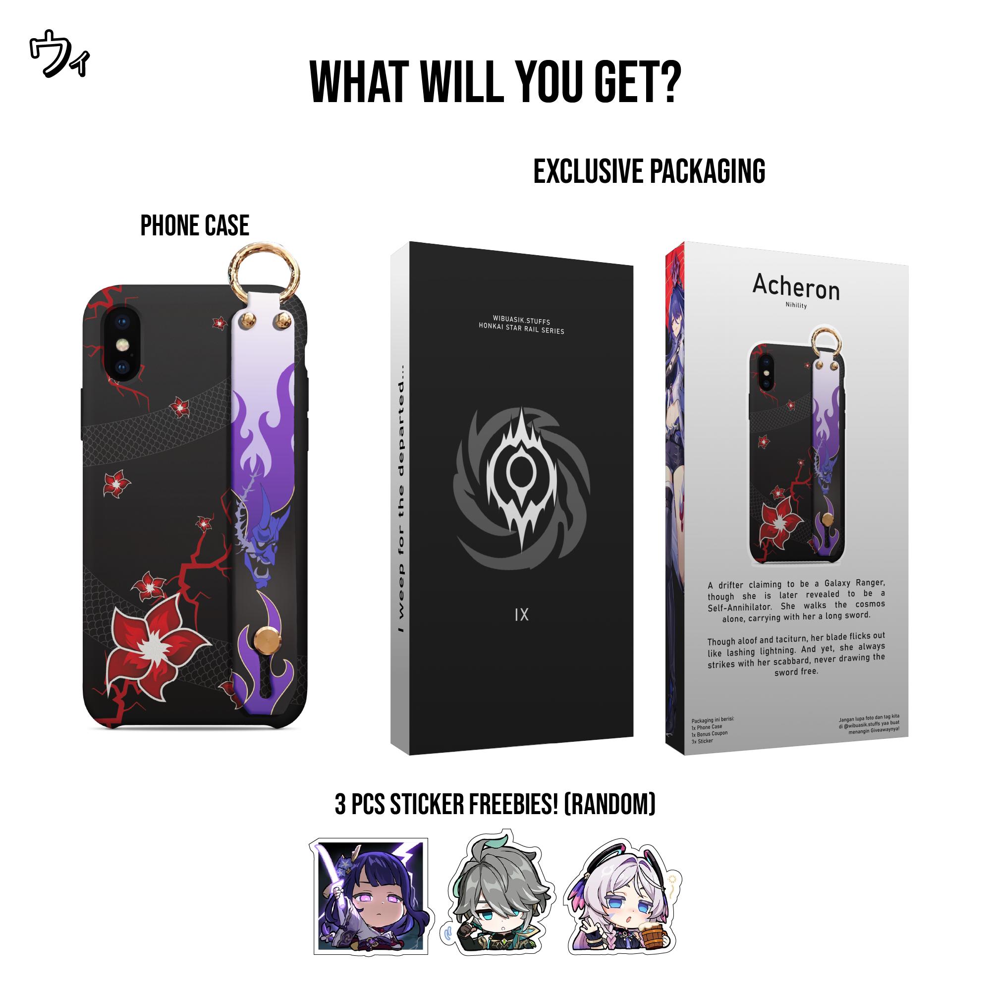 Honkai Star Rail Phone Case With Hand Strap – Durable Anaxa Aesthetic ...