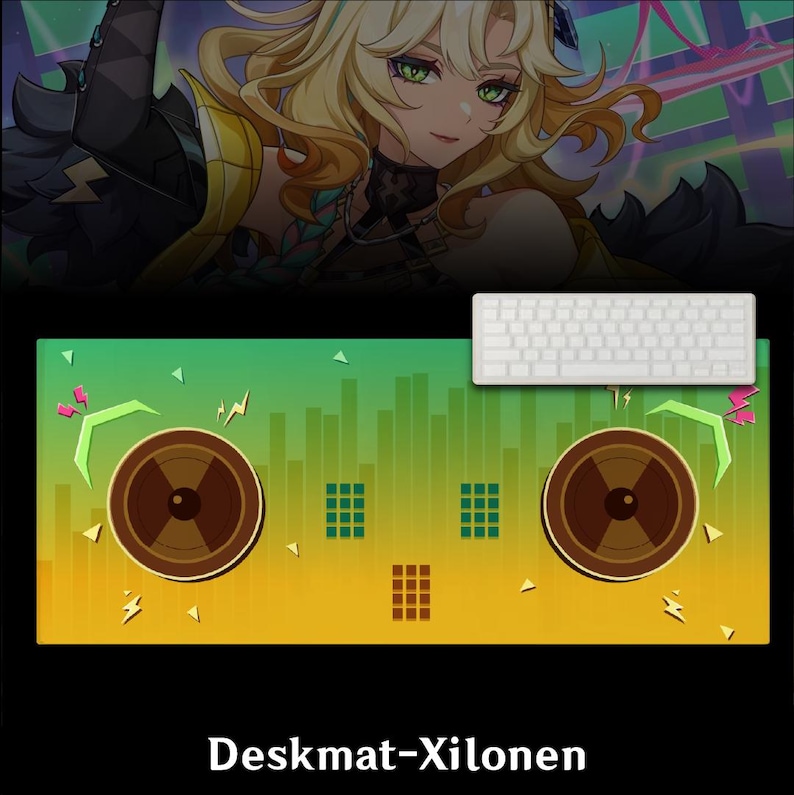 Xilonen Genshin Impact Deskmat Mousepad | Anime Gaming Desk Mat | XXL ...