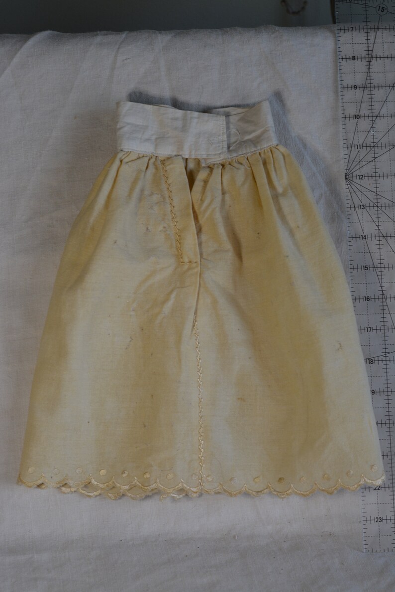 Antique Wool Embroidered Half Slip Petticoat, Tlc - Etsy